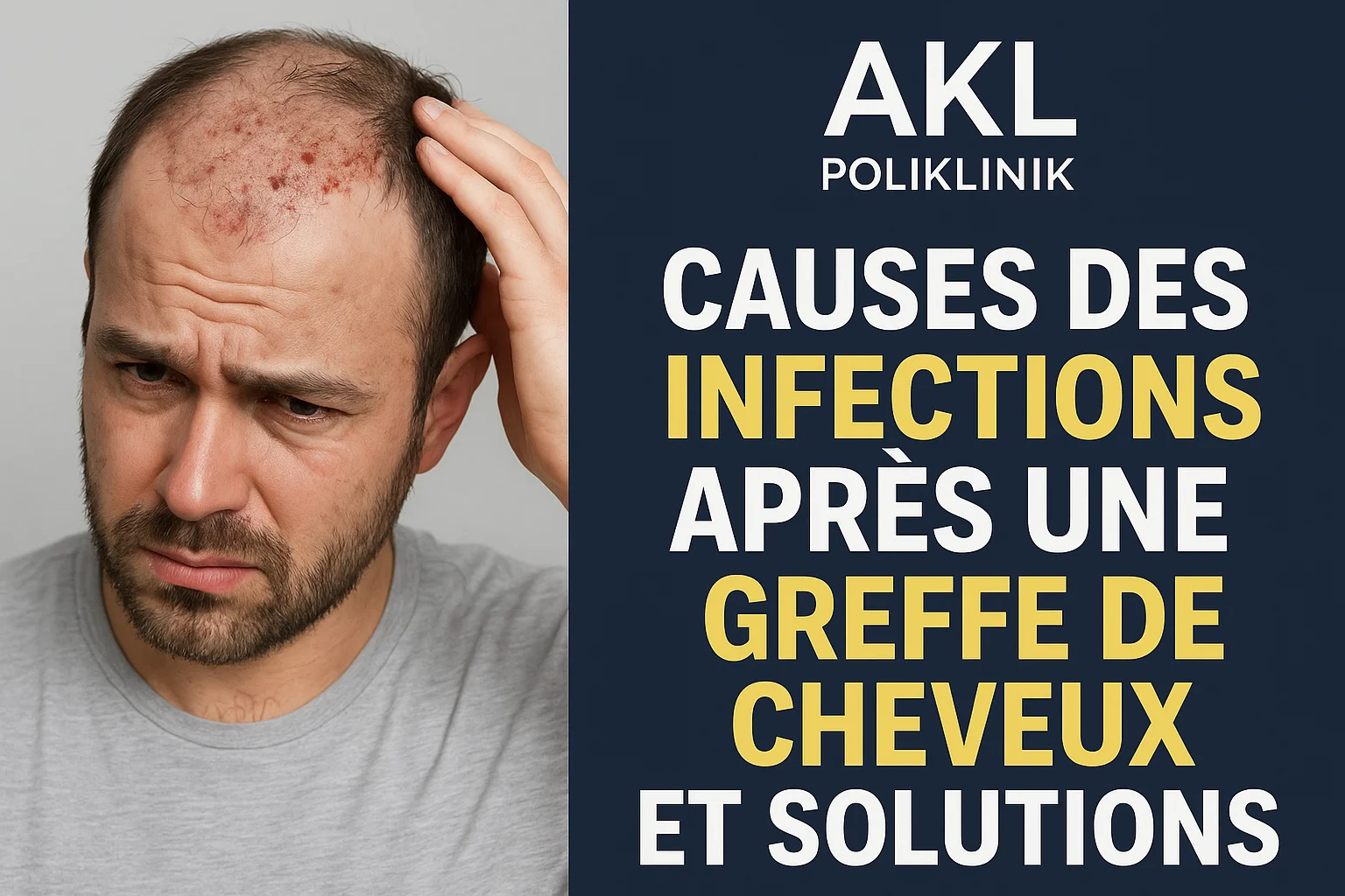Causes des Infections Après une Greffe de Cheveux et Solutions – AKL
